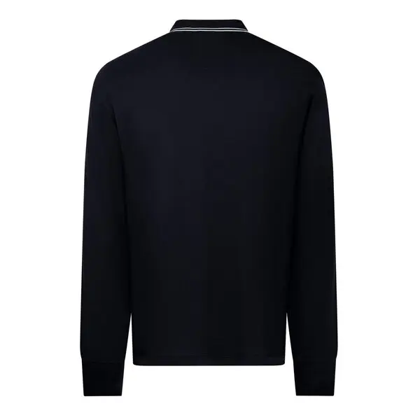 Stone Island Logo Cotton Compass Patch Polo Shirt