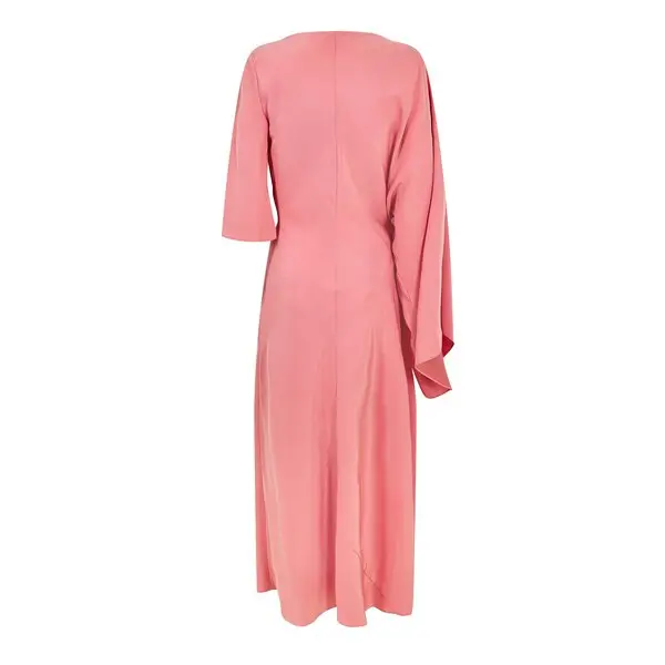 JOSEPH Joya Asymmetrical Dress With Pleated Details