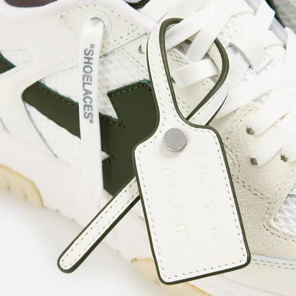 Off-White Calfskin Leather Low Trainers With Arrows Motif