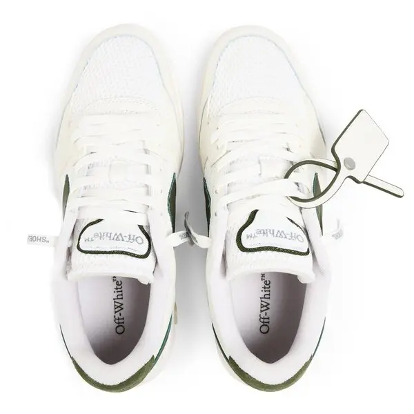 Off-White Calfskin Leather Low Trainers With Arrows Motif