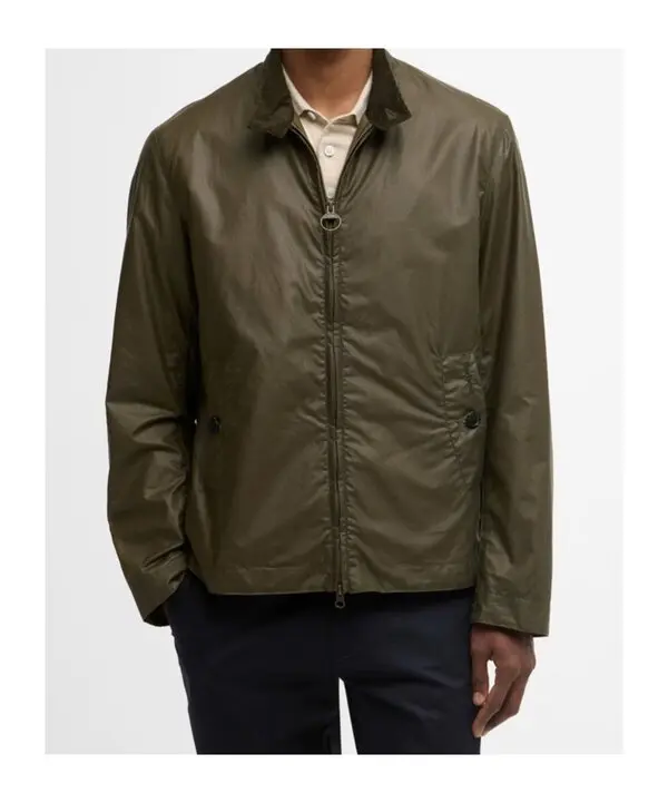 Barbour Zippered Long-sleeved Casual Jacket