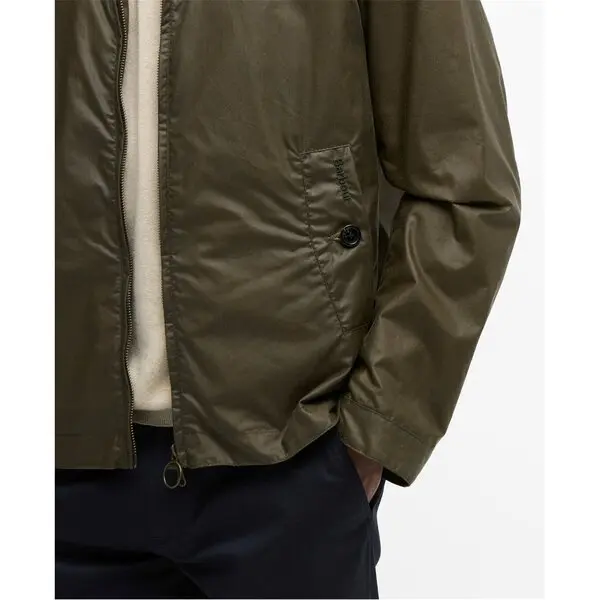 Barbour Zippered Long-sleeved Casual Jacket