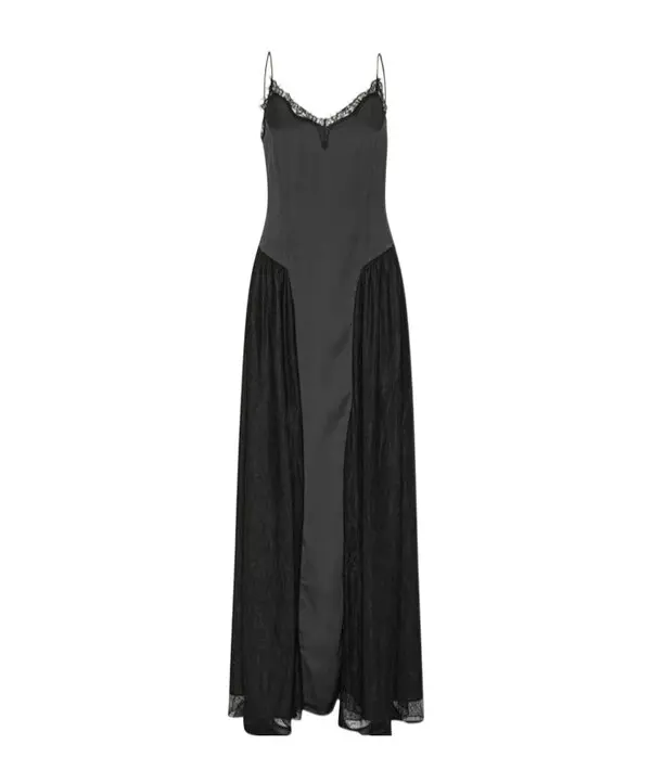 ROTATE BY BIRGER CHRISTENSEN Lacana Spaghetti Strap Maxi Dress