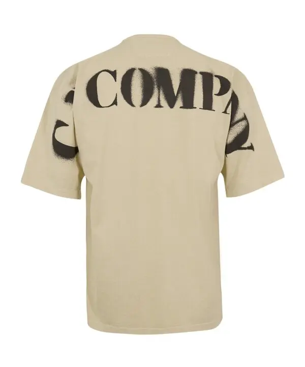 C.P. COMPANY Logo Crew Neck T-shirt