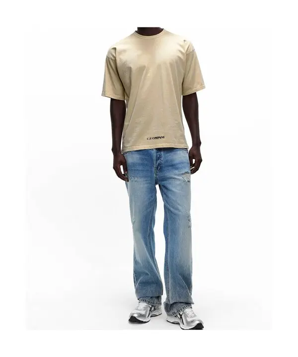 C.P. COMPANY Logo Crew Neck T-shirt