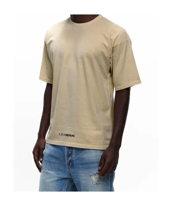 C.P. COMPANY Logo Crew Neck T-shirt