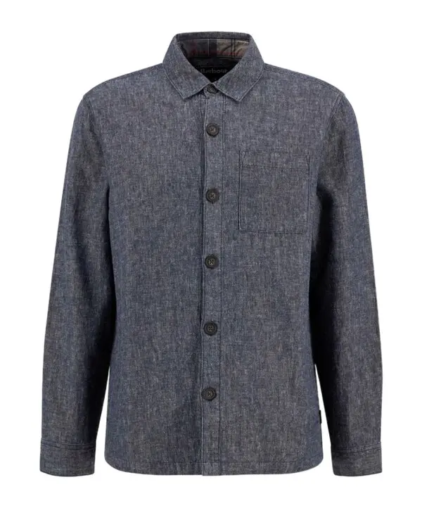 Barbour Long-sleeved Casual Shirt Jacket