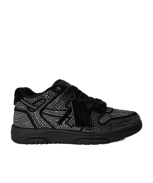 Off-White Embellished Low-top Sneakers - Black