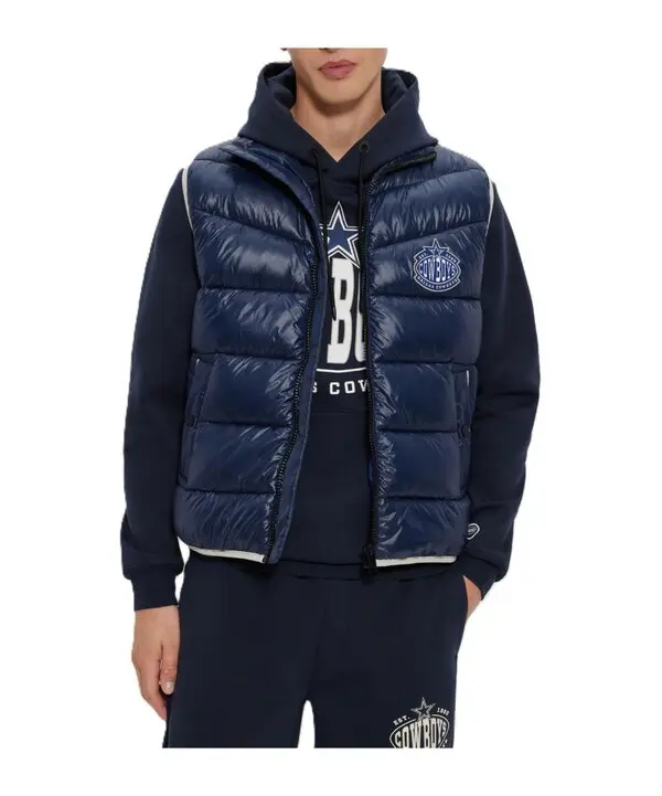 Hugo Boss Padded Stand Collar Zip-up Vest