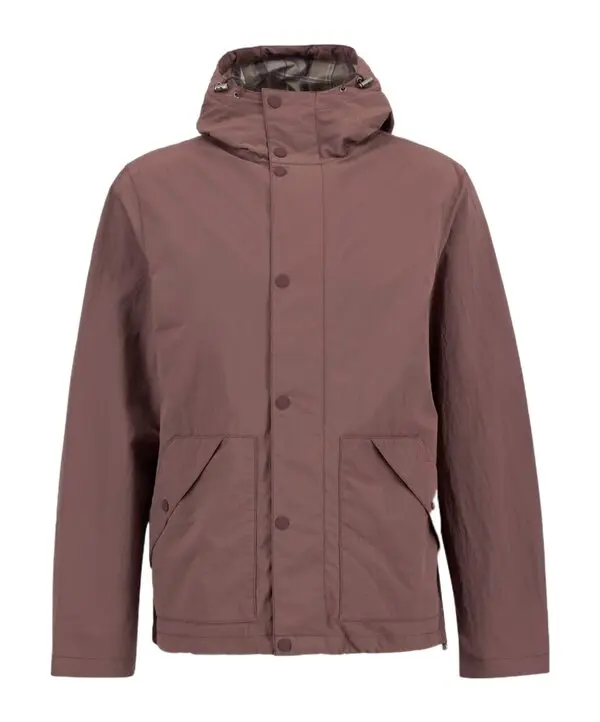 Barbour Hooded Zip-up Raincoat