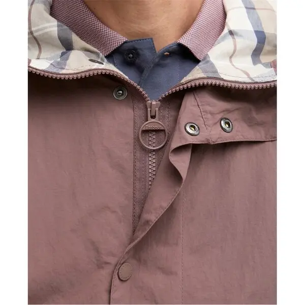 Barbour Hooded Zip-up Raincoat