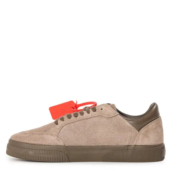 Off-White Suede Canvas Trainers