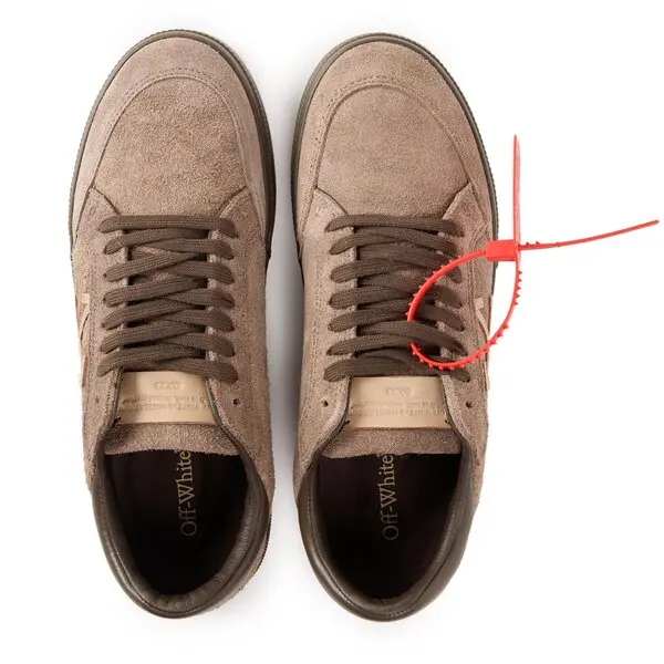 Off-White Suede Canvas Trainers