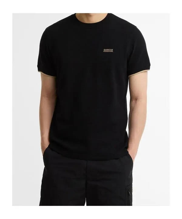Barbour Eamon Pique Logo T-shirt