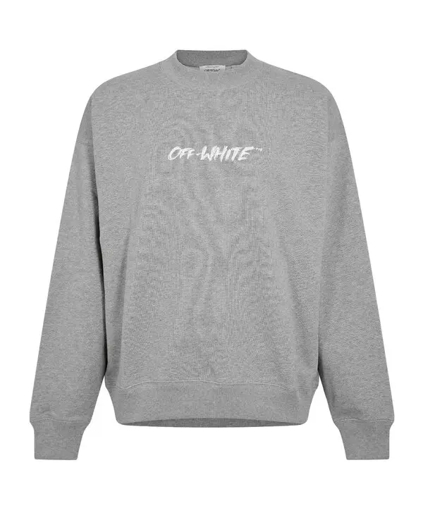 Off-White Arrows" Logo Crewneck Sweatshirt