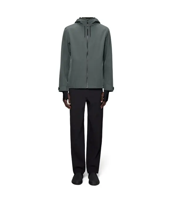 Rains Zippered Long-sleeved Casual Jacket