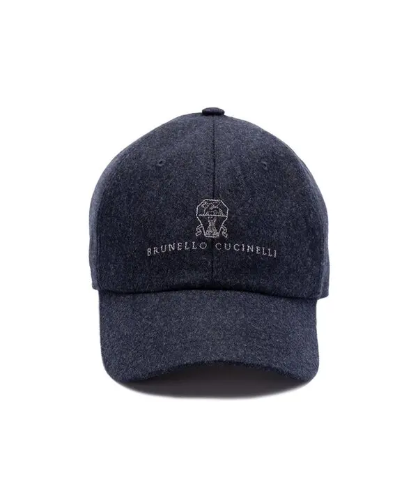 Brunello Cucinelli Embroidered Logo Baseball Cap