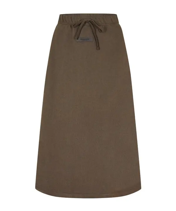 Fear Of God Logo Detail Midi Skirt