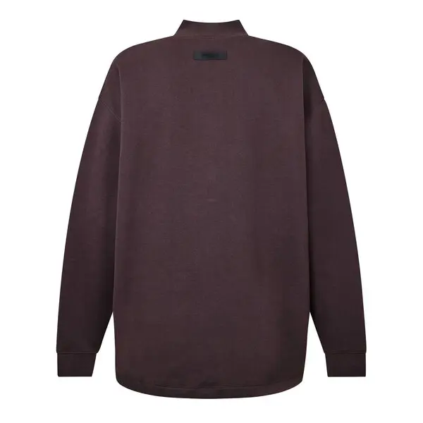 Fear Of God Logo Long-sleeve Sweatshirt - Black