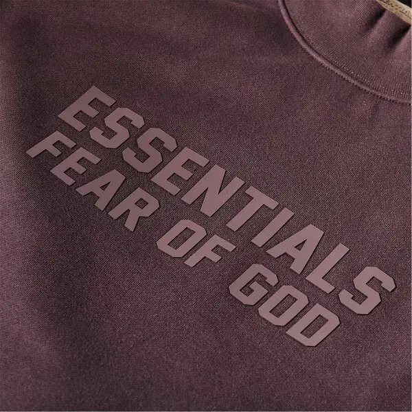 Fear Of God Logo Long-sleeve Sweatshirt - Black