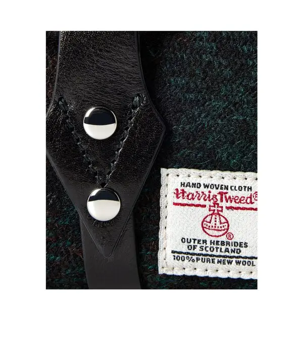 VIVIENNE WESTWOOD Plaid Wool Handbag With Rivets