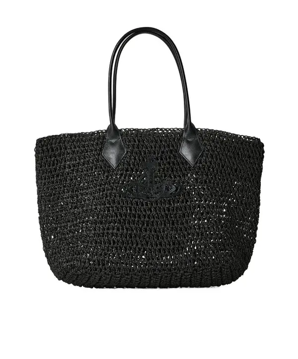 VIVIENNE WESTWOOD Woven Tote Bag