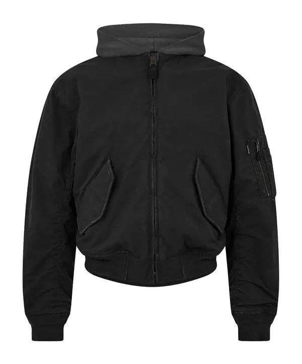 Balenciaga Hooded Bomber Jacket