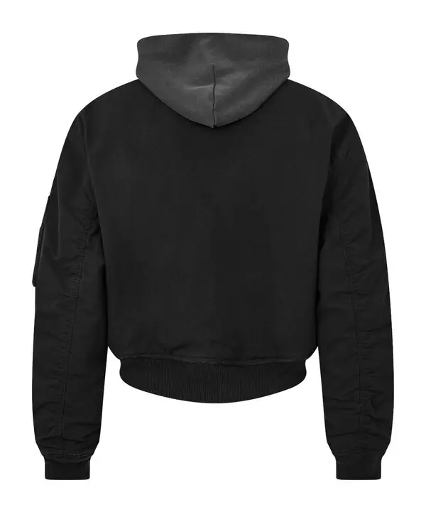 Balenciaga Hooded Bomber Jacket