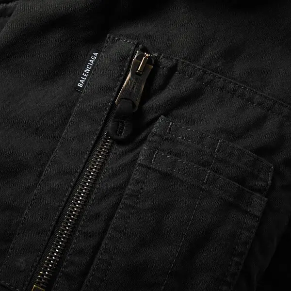 Balenciaga Hooded Bomber Jacket