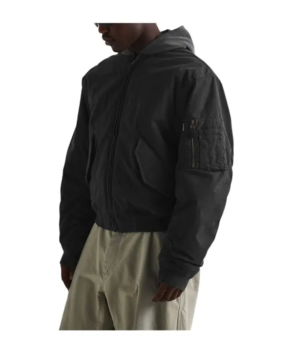 Balenciaga Hooded Bomber Jacket