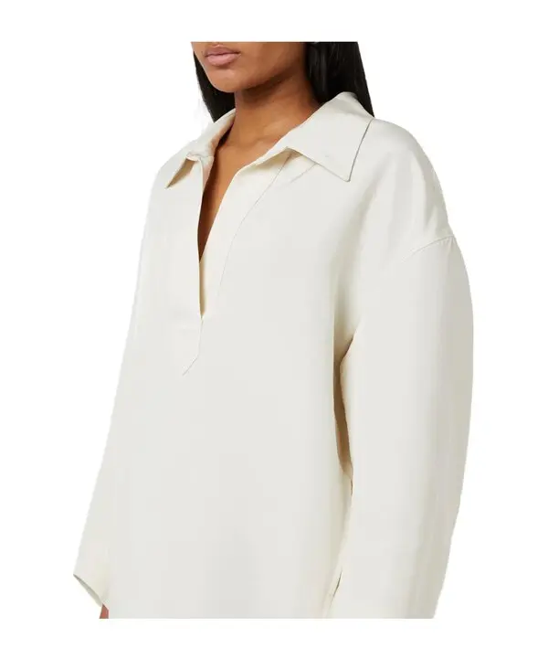 Khaite Minimalist Shirt Dress