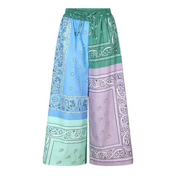 Max Mara Printed Wide-leg Pants