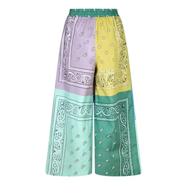 Max Mara Printed Wide-leg Pants