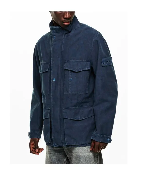 Stone Island Cropped Cargo Field Jacket