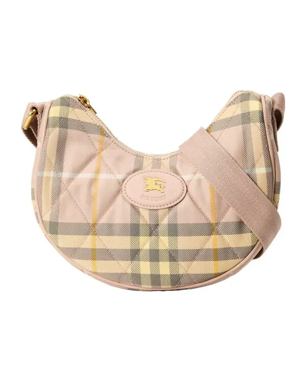 Burberry Horseshoe-shaped Small Bag - Nude