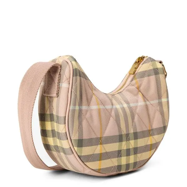 Burberry Horseshoe-shaped Small Bag - Nude