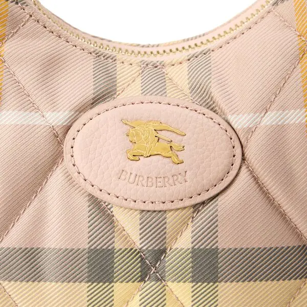 Burberry Horseshoe-shaped Small Bag - Nude