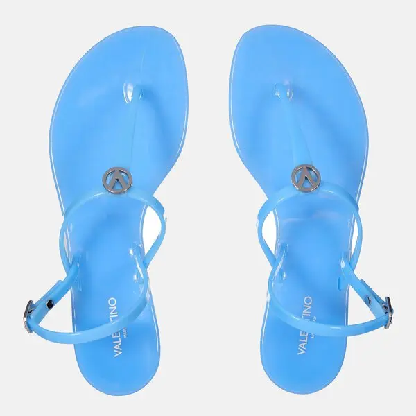 Valentino Garavani Logo Detail Flat Sandals