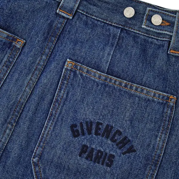 Givenchy Denim Mini Skirt