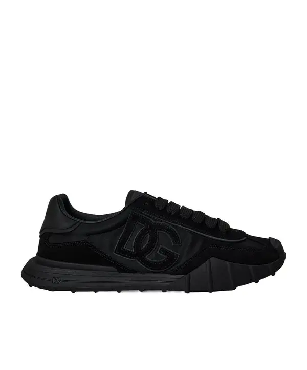 Dolce & Gabbana Logo Sneakers - Black