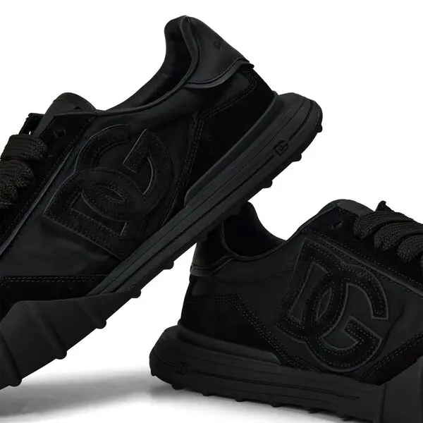 Dolce & Gabbana Logo Sneakers - Black