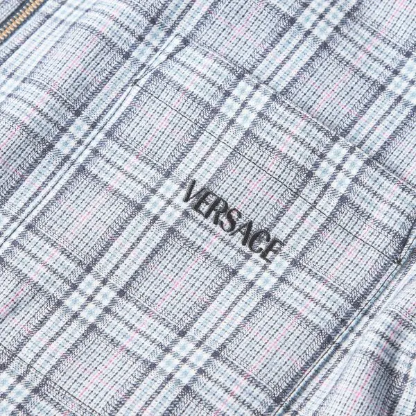 Versace Long-sleeved Printed Shirt - Gray