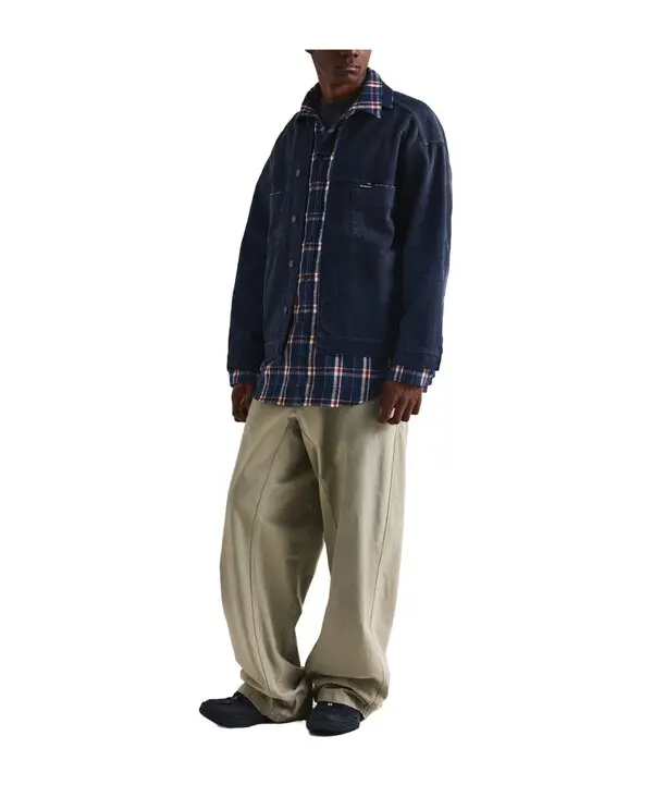 Balenciaga Plaid Shirt Jacket