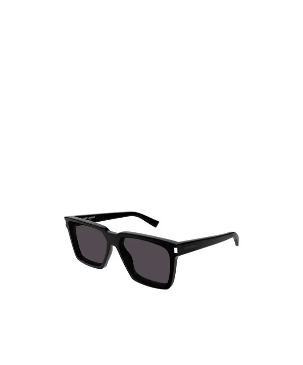 Saint Laurent Logo Detail Sunglasses - Black