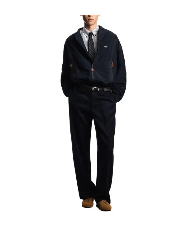 Emporio Armani Cropped Bomber Jacket