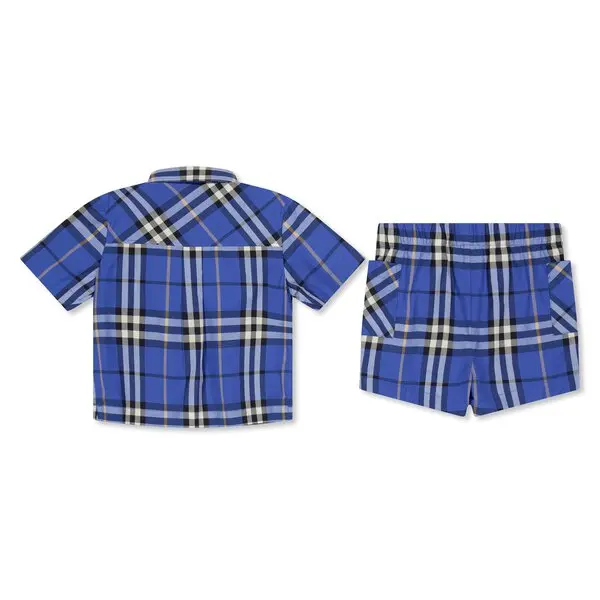 Burberry Classic Plaid Two-piece Set