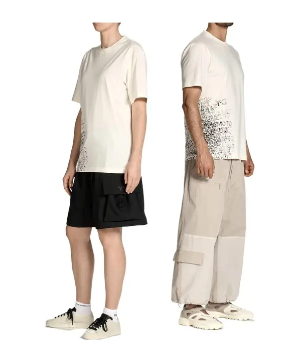 Y3 Minimalist Patterned T-shirt