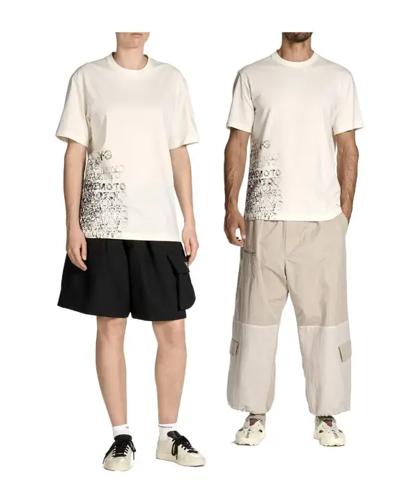 Y3 Minimalist Patterned T-shirt
