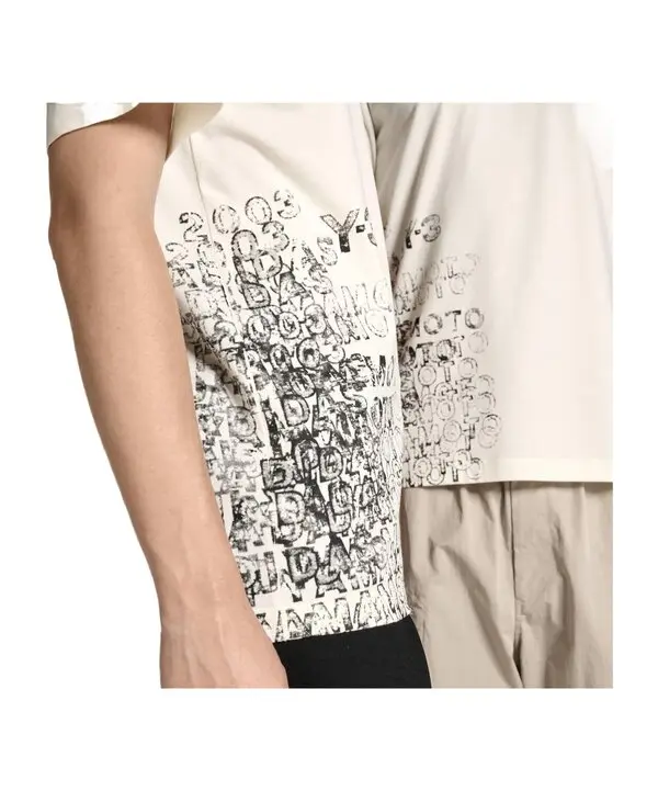 Y3 Minimalist Patterned T-shirt