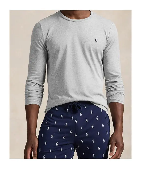 Polo Ralph Lauren Long Sleeve Crew Neck T-shirt - White